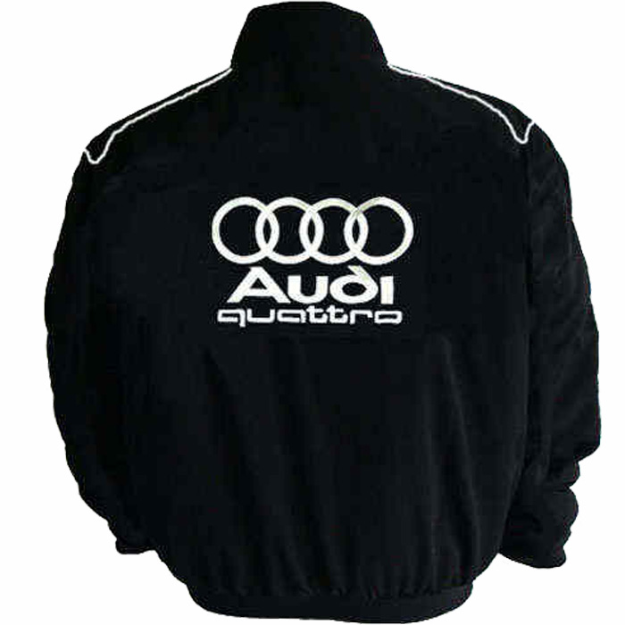 Audi Quattro Racing Jacket Black