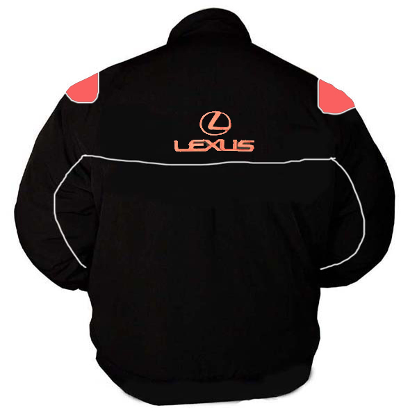 Race Car Jackets. Lexus Racing Jacket Black and Red