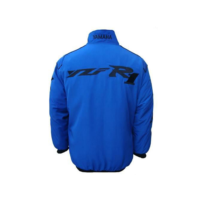 Race Car Jackets. Yamaha YZF R1 Motorcycle Jacket Royal Blue